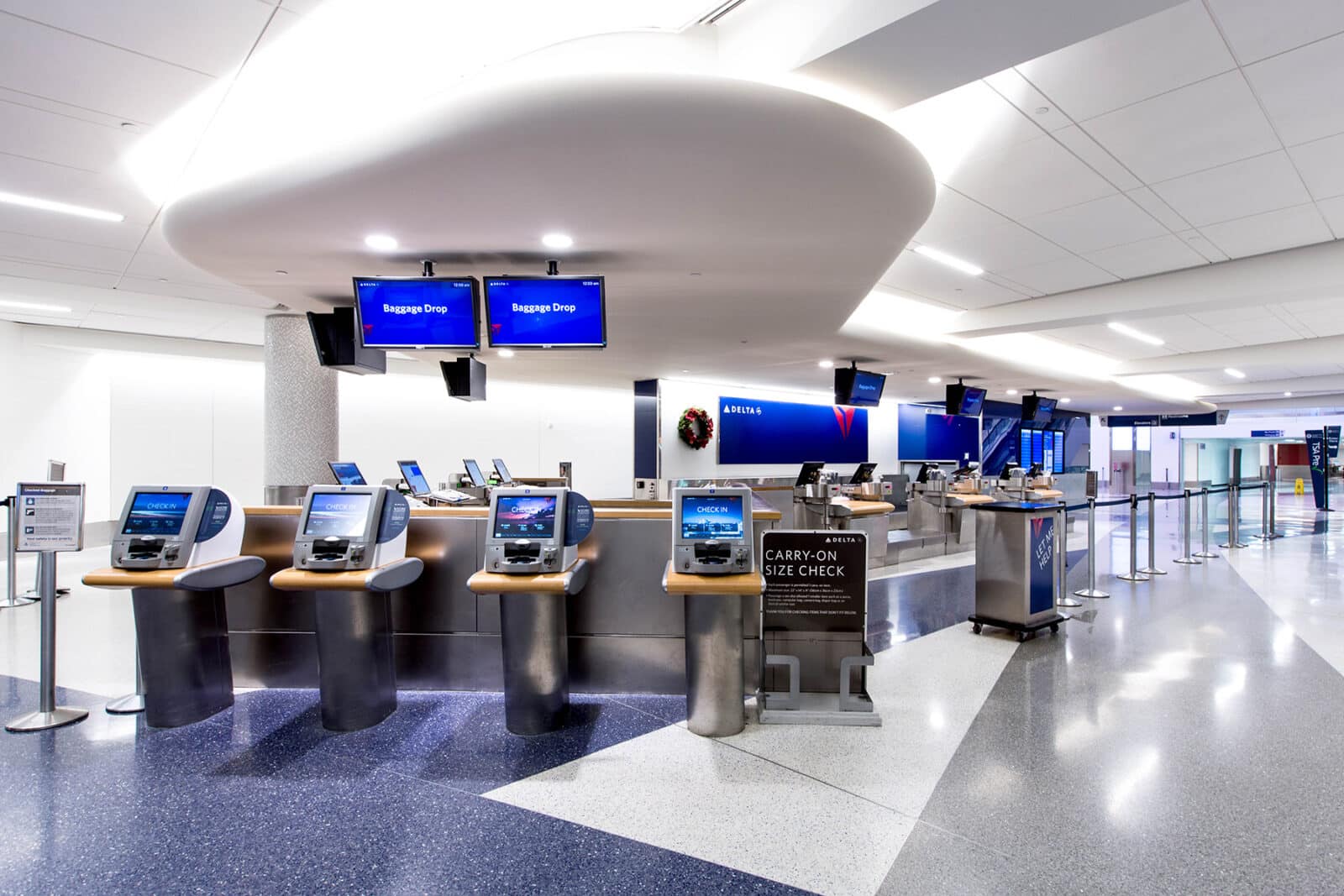 LAX - Delta Airlines, Terminal 5, Phase II in Los Angeles, CA (Delta ...