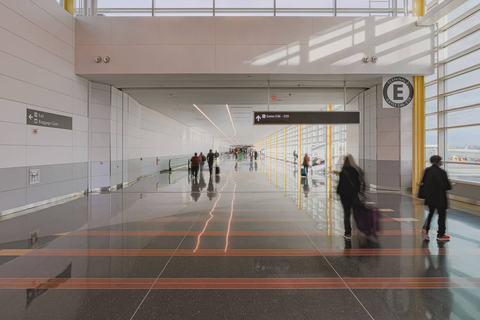 Reagan National Airport New North Concourse and Secure National Hall in ...
